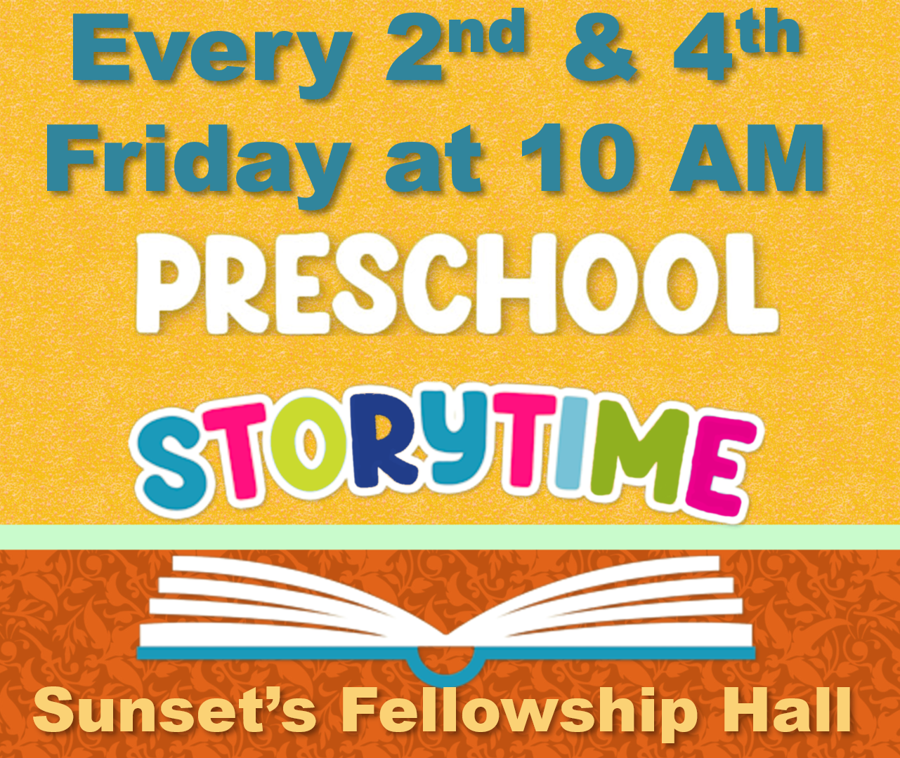 Preschool Story Time